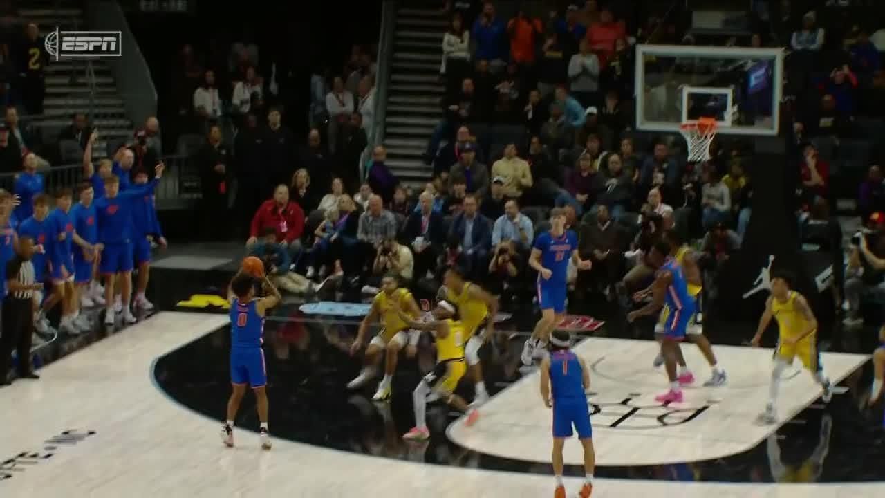 Zyon Pullin drills huge triple to force 2OT for Florida - ESPN Video