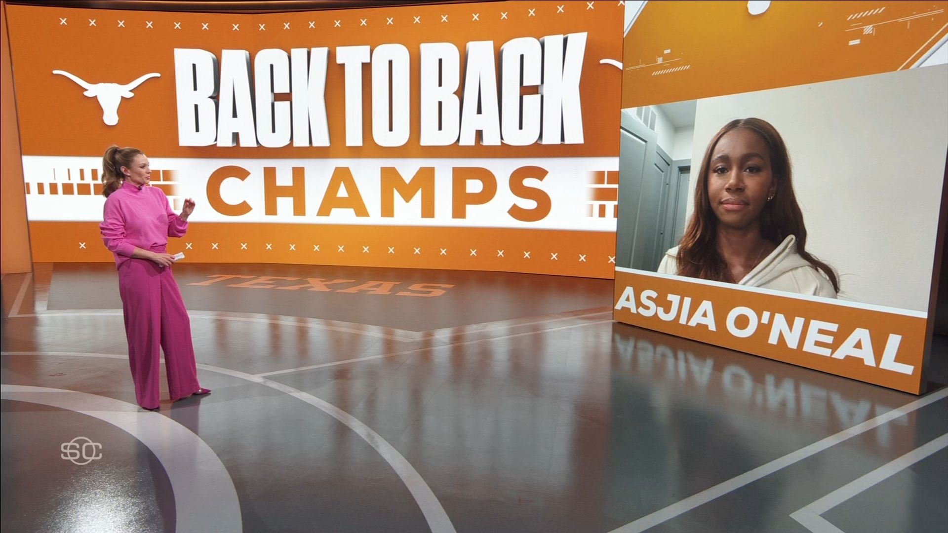 Asjia O'Neal on back-to-back titles, trash-talking father Jermaine - ESPN Video
