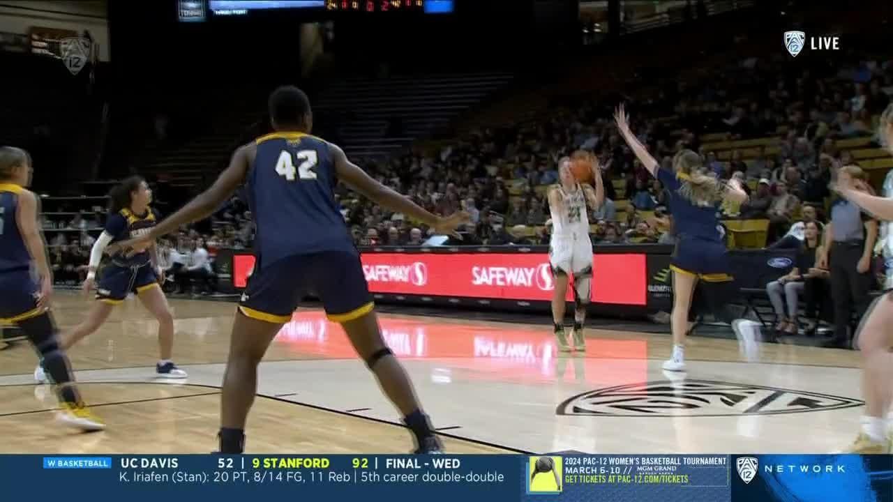 Maddie Nolan sinks it from downtown - ESPN Video