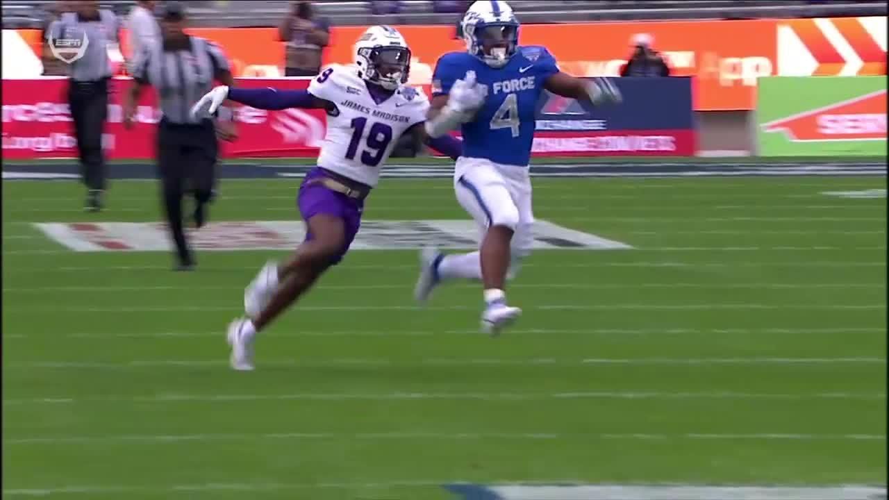 Emmanuel Michel's 54-yard run gets things started for Air Force - ESPN ...