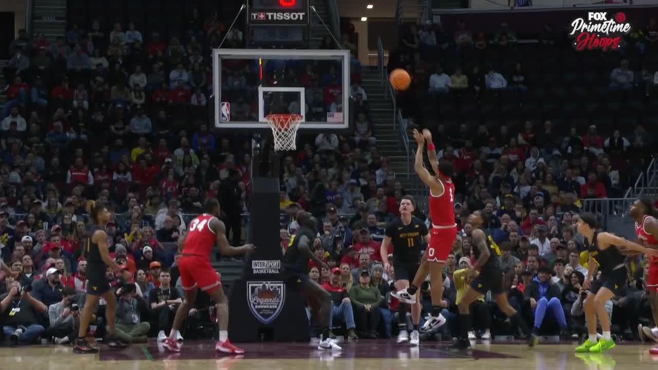 Roddy Gayle Jr. drains a smooth fadeaway basket for Ohio State - ESPN Video