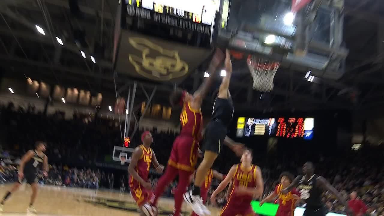 KJ Simpson throws down the hard slam for Colorado - ESPN Video