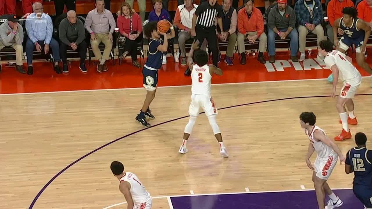 Naithan George hits clutch step-back shot in double OT - ESPN Video