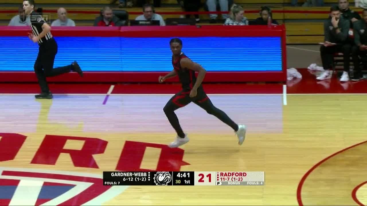 Caleb Robinson throws down a pair of 1st-half dunks - ESPN Video