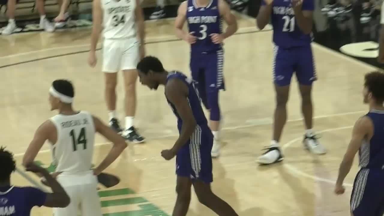 Kimani Hamilton somehow gets the and-1 to fall - ESPN Video