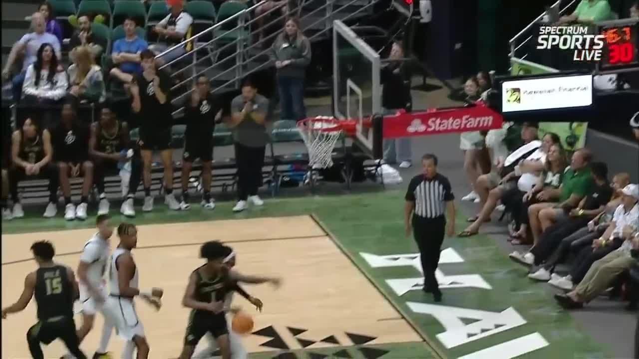 Kobe Sanders shows off range with long 3-pointer - ESPN Video