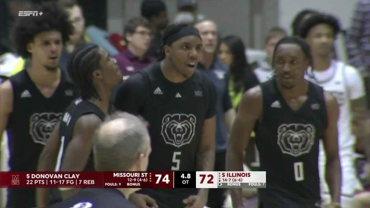 Donovan Clay wins it for Missouri State with clutch jumper in OT - ESPN ...