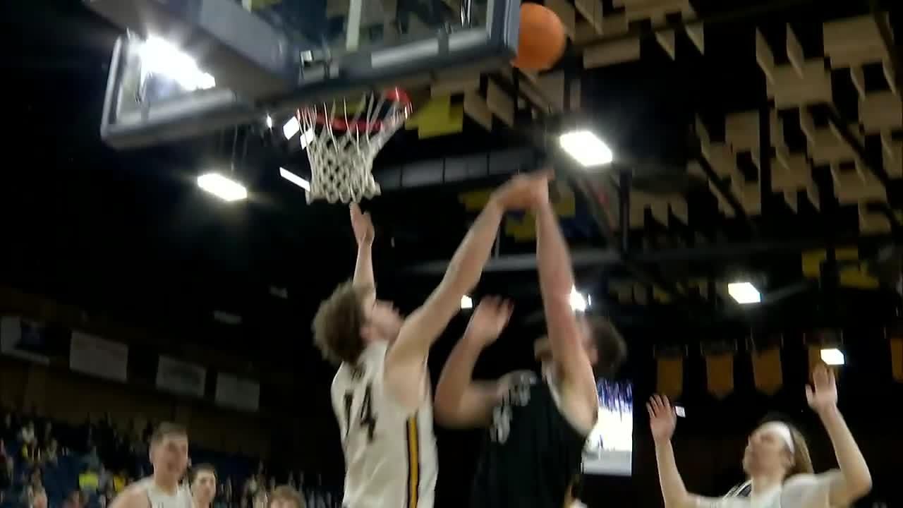 Brayden Parker gets the hoop and the harm - ESPN Video