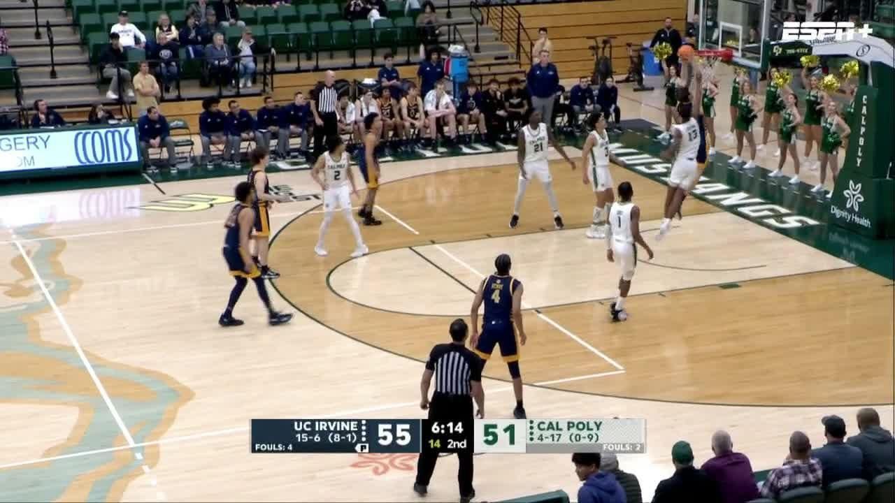 Carter Welling throws it down for UC Irvine - ESPN Video