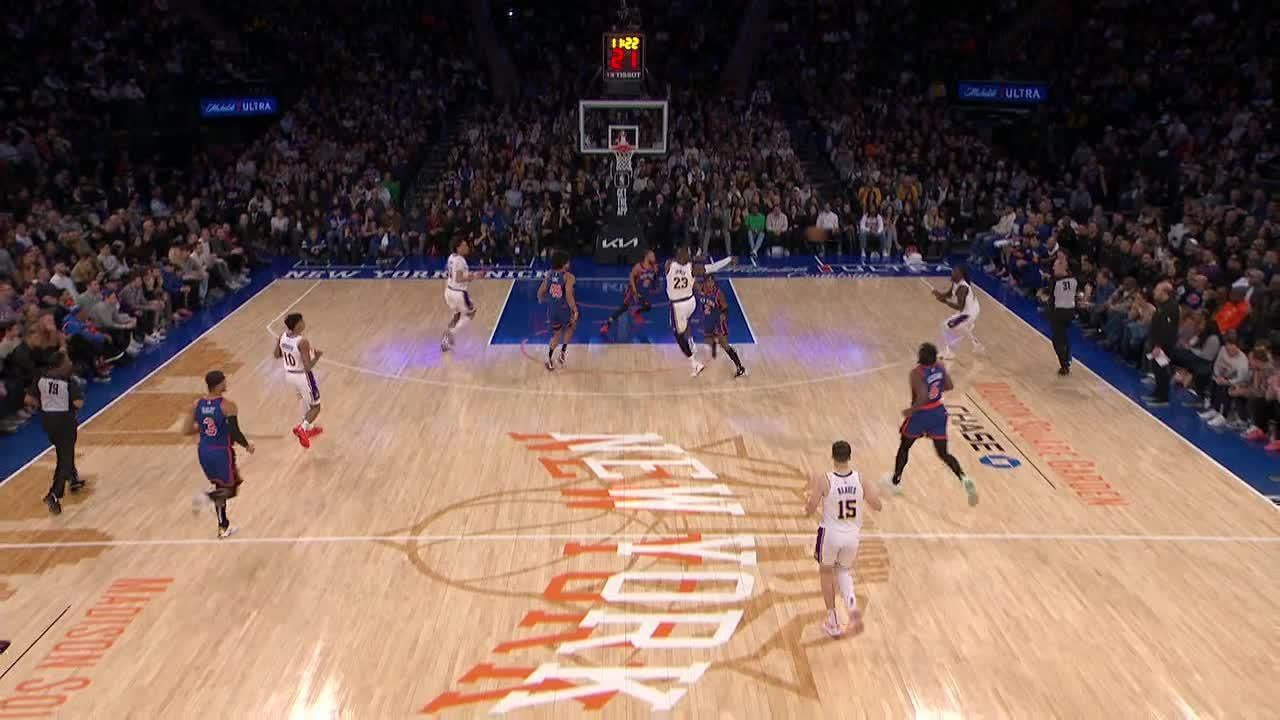LeBron hits an open Taurean Prince for 3 - ESPN Video