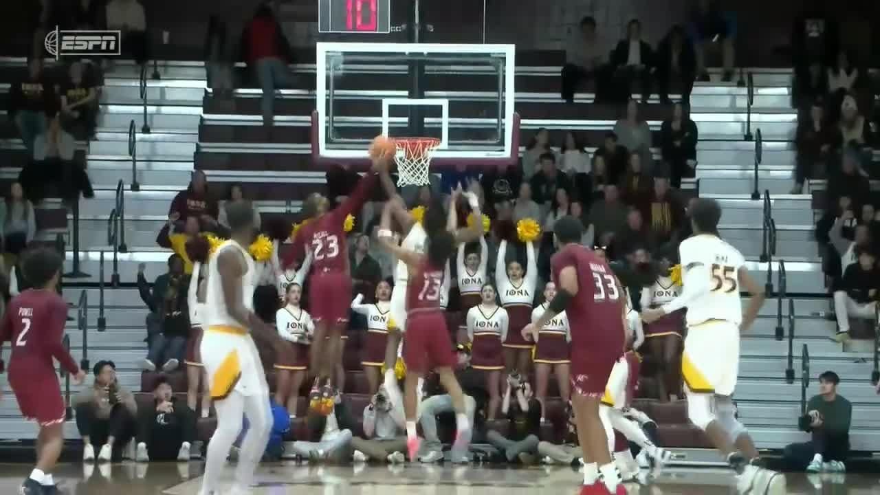 Greg Gordon gets up for the beautiful jam - ESPN Video