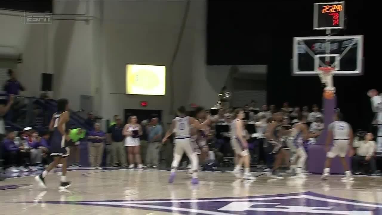Keyshaun Langley nails deep 3-pointer from downtown - ESPN Video
