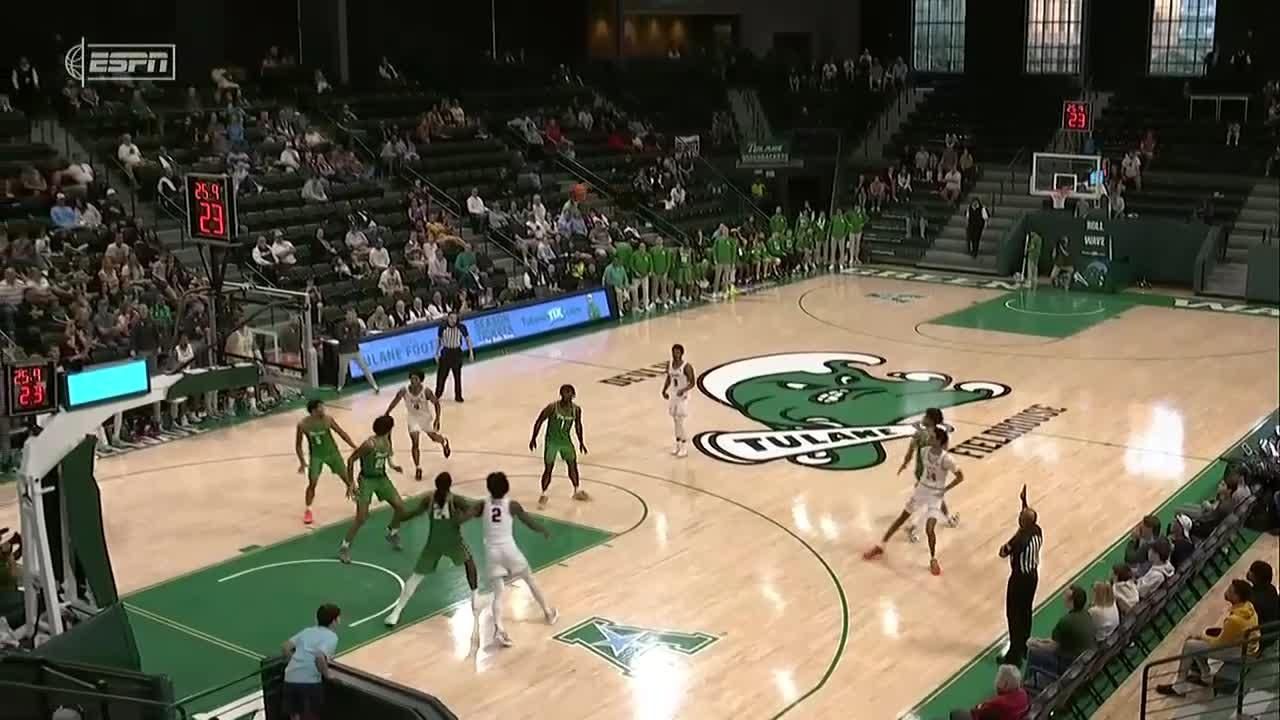 From downtown, Steve Settle III hits the long 3 - ESPN Video