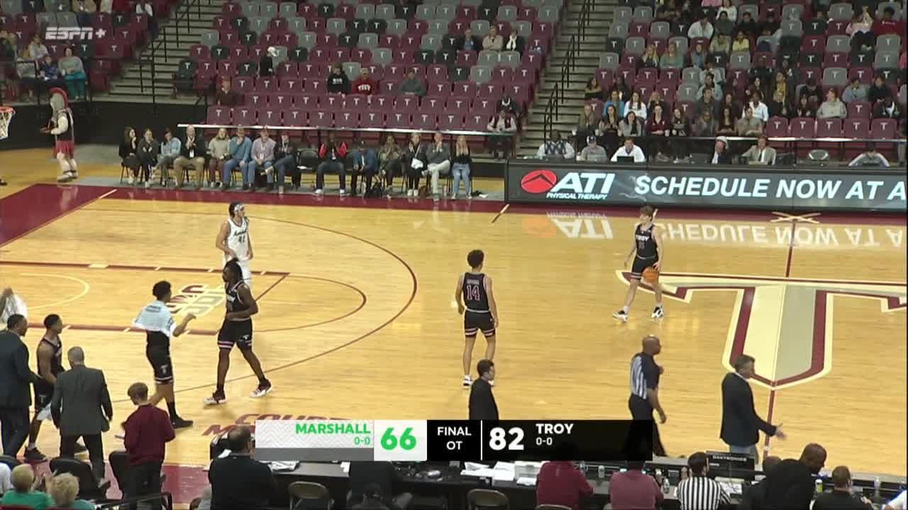 Marshall Thundering Herd vs. Troy Trojans: Game Highlights - ESPN Video