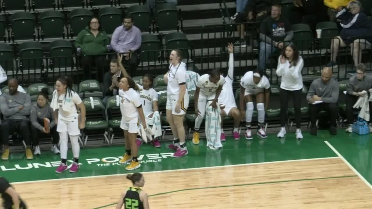 Aniya Bell sinks it from downtown - ESPN Video