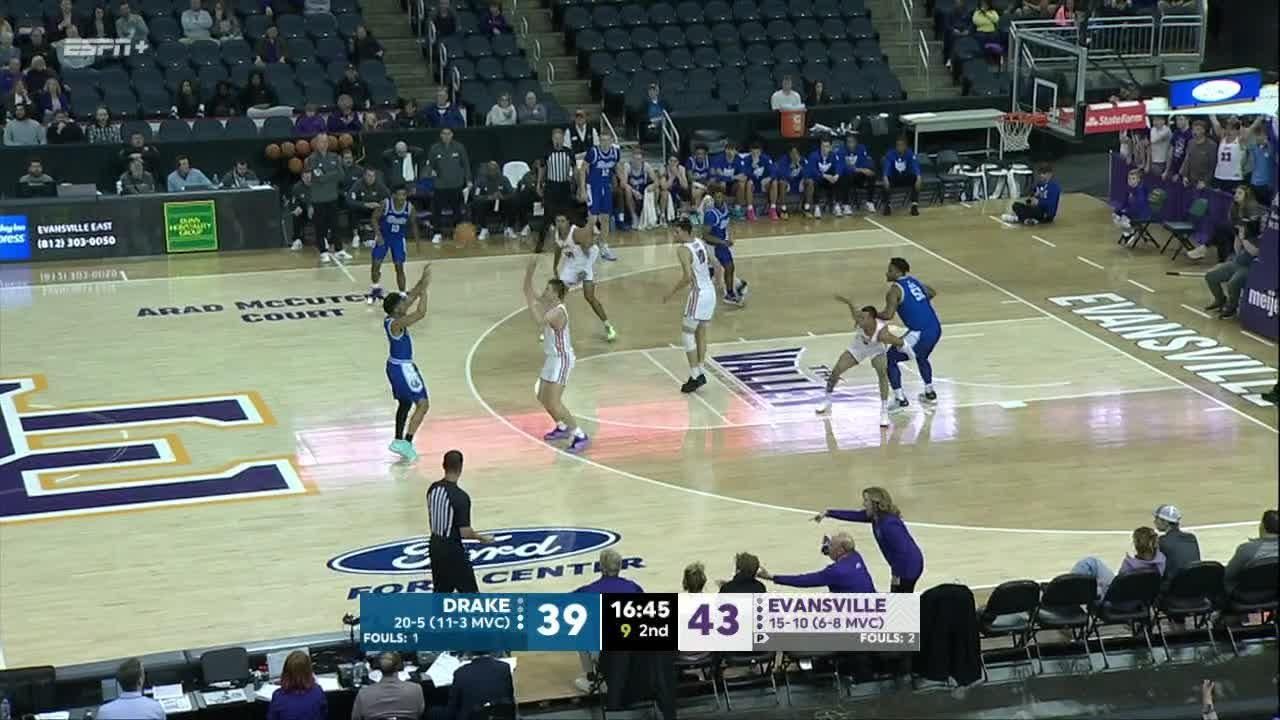 Colby Garland's nice assist pulls Drake closer - ESPN Video