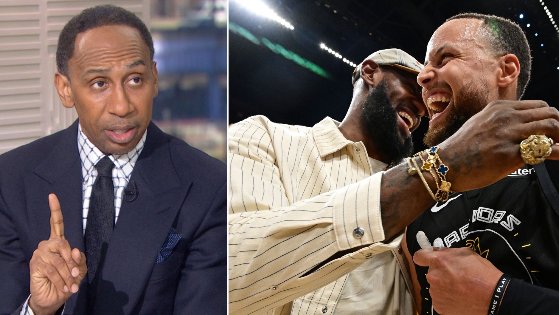 Stephen A.: LeBron should've teamed up with Steph - ESPN Video