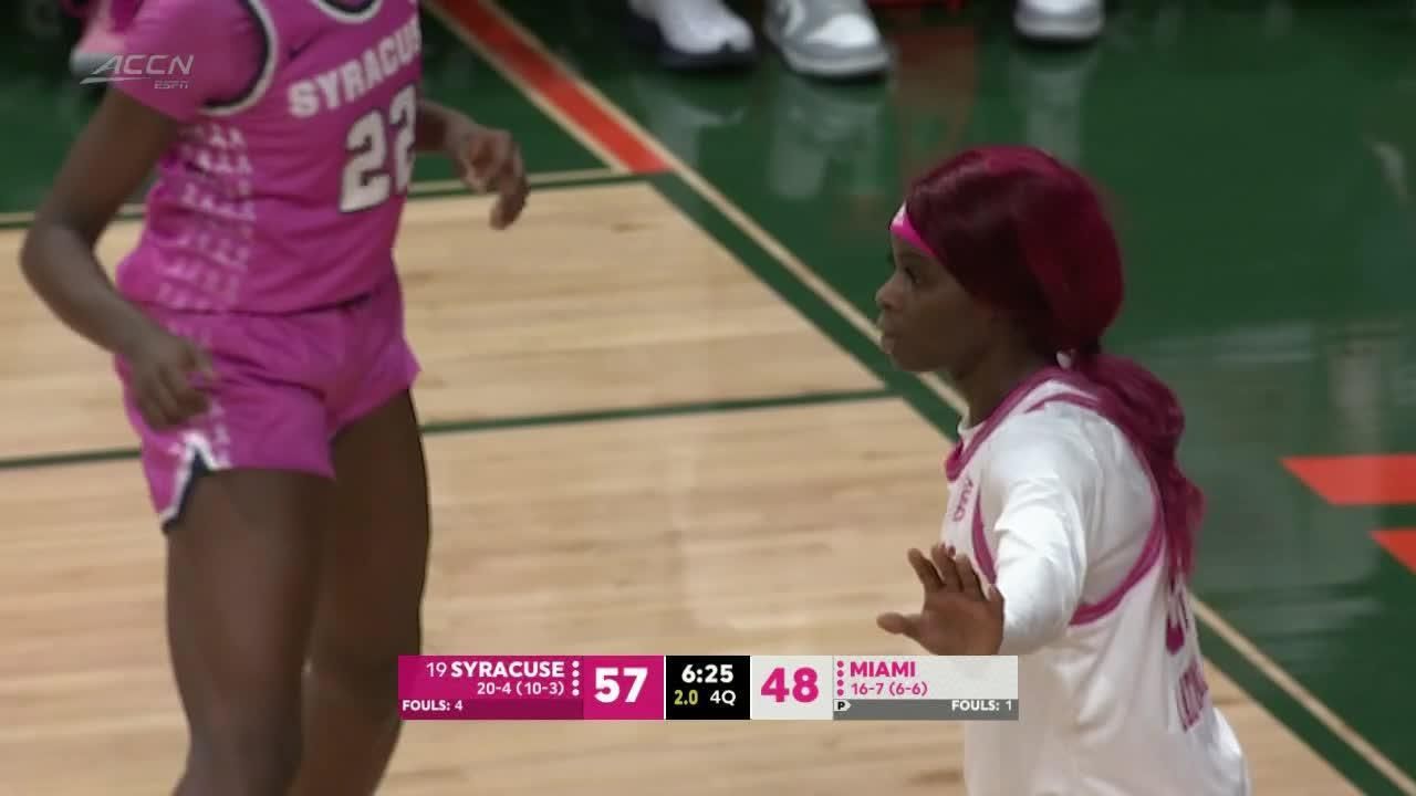 Latasha Lattimore sends the shot away - ESPN Video
