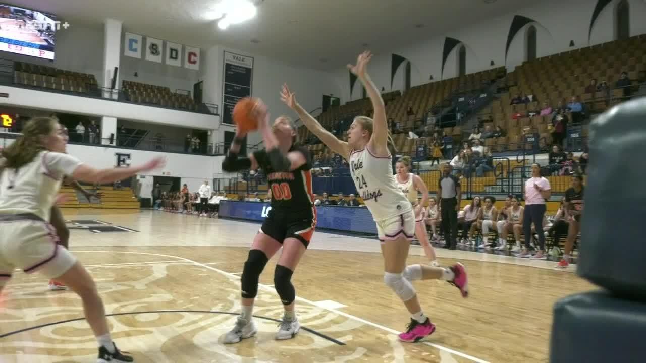 Ellie Mitchell finishes through contact - ESPN Video