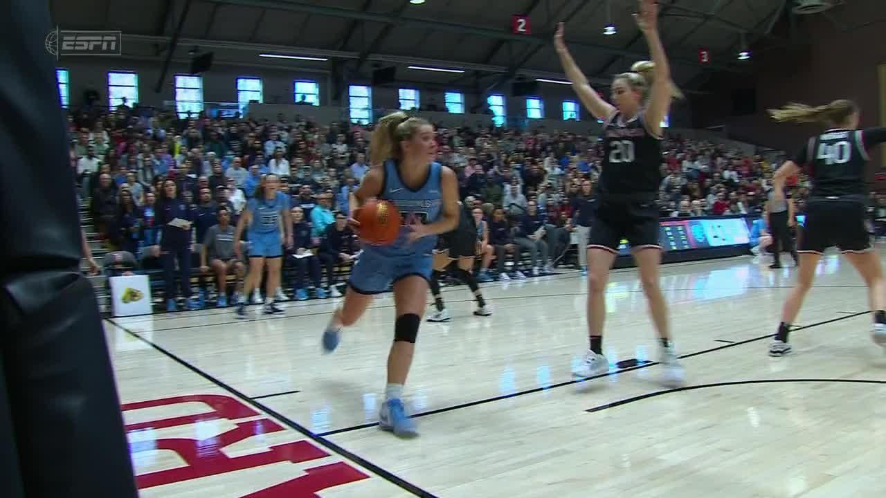 Nicole Stephens sinks it from downtown - ESPN Video