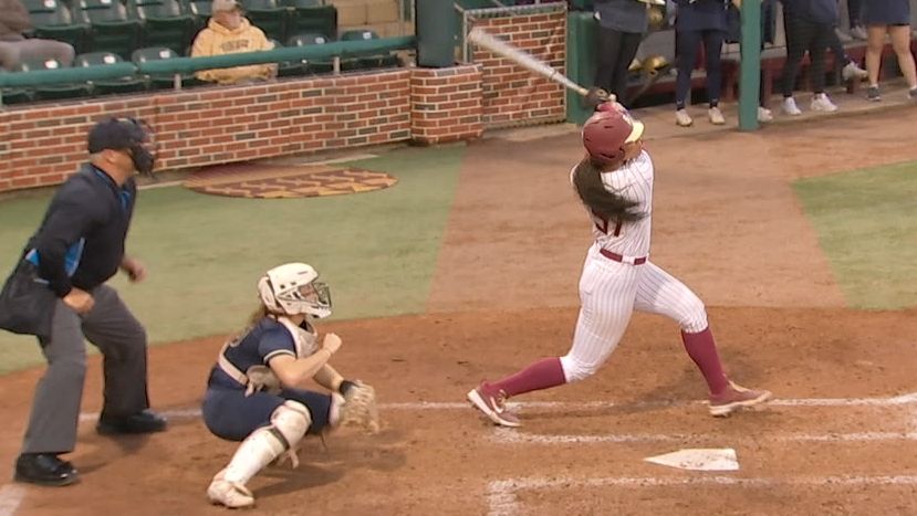 Michaela Edenfield launches 2-run HR for FSU - ESPN Video