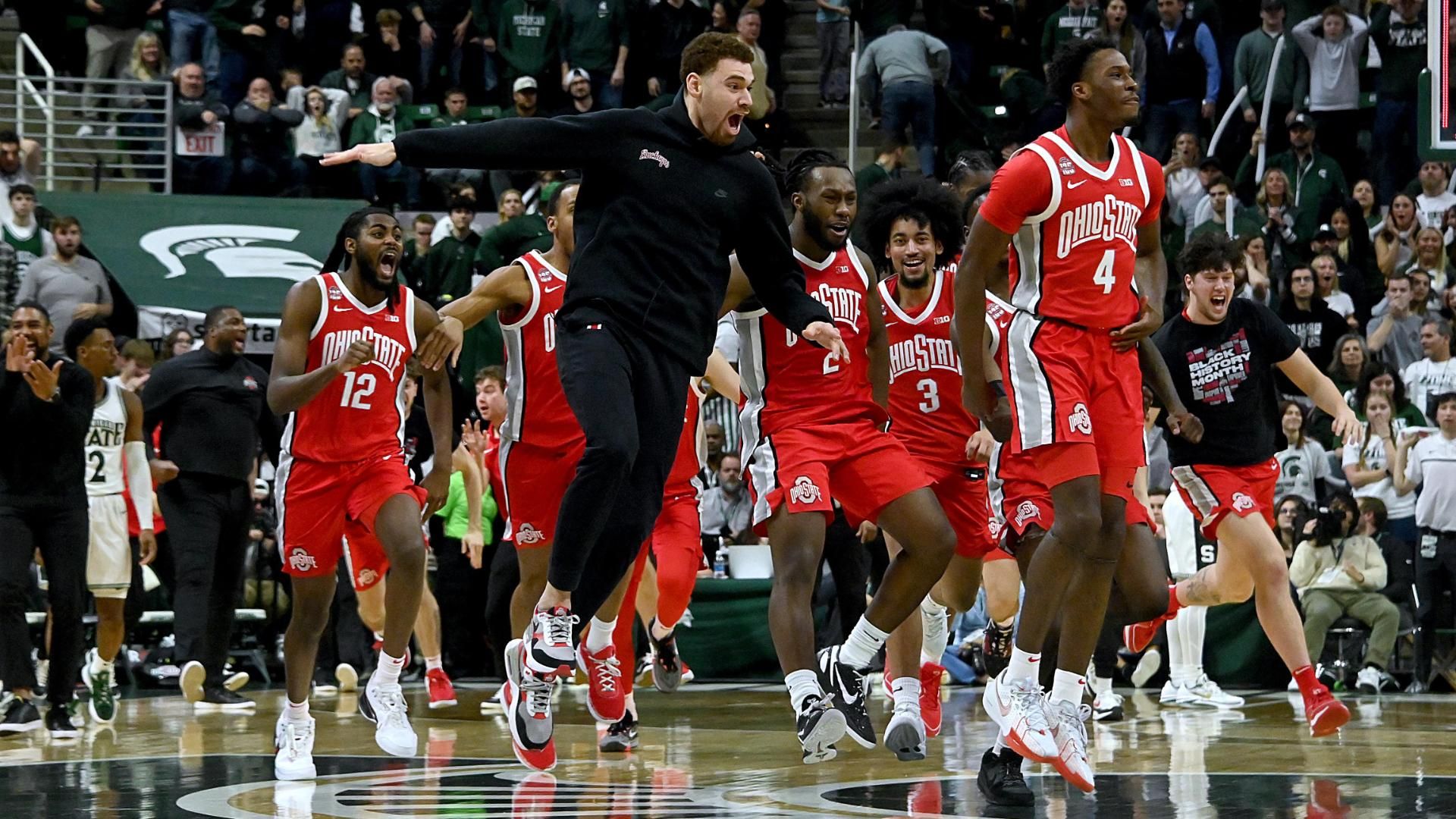 Ohio State's Dale Bonner drains 3 at the buzzer to down Michigan State ...