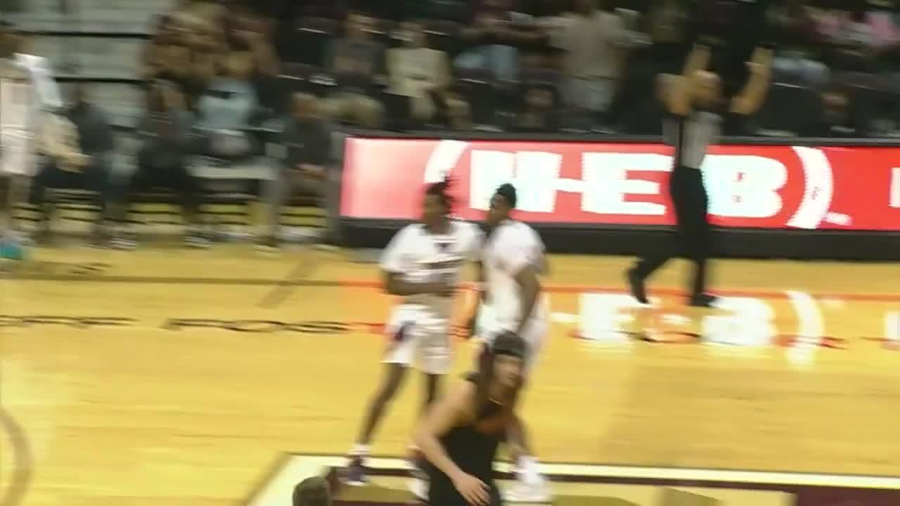 Elijah Tate hits the 3-point shot vs. UL Monroe Warhawks - ESPN Video