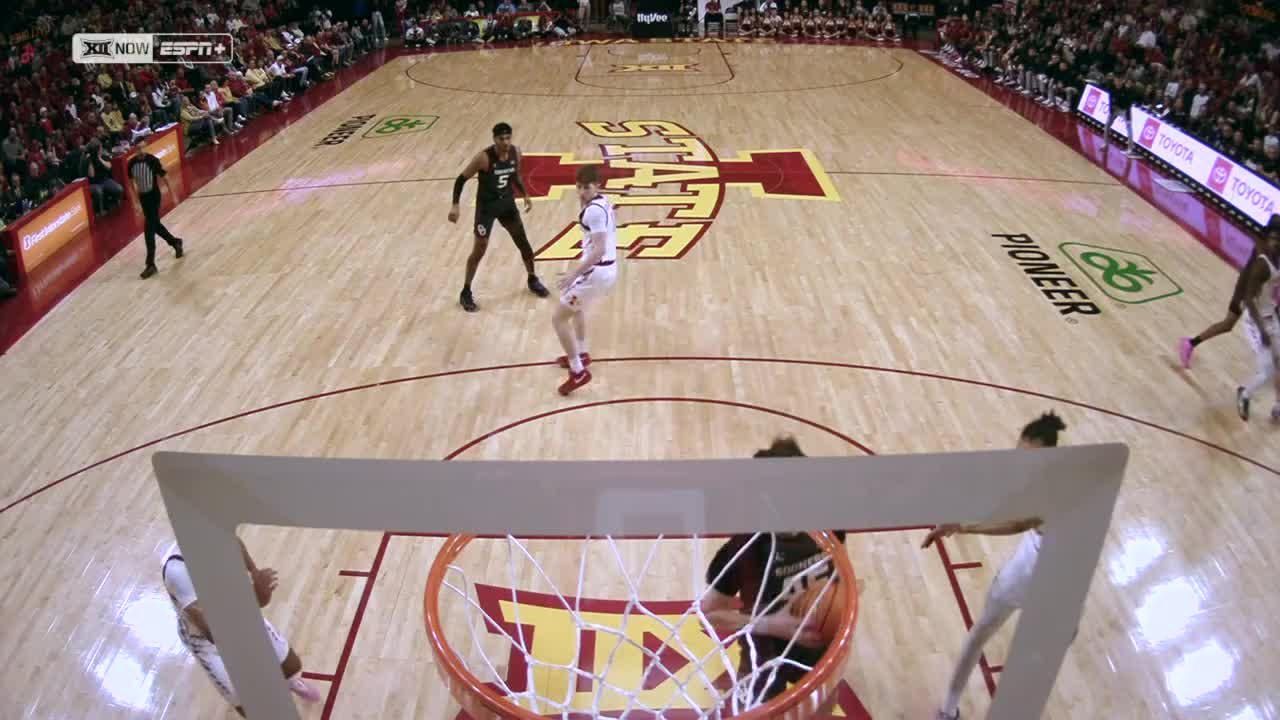 Luke Northweather elevates for slam vs. Iowa State Cyclones - ESPN Video