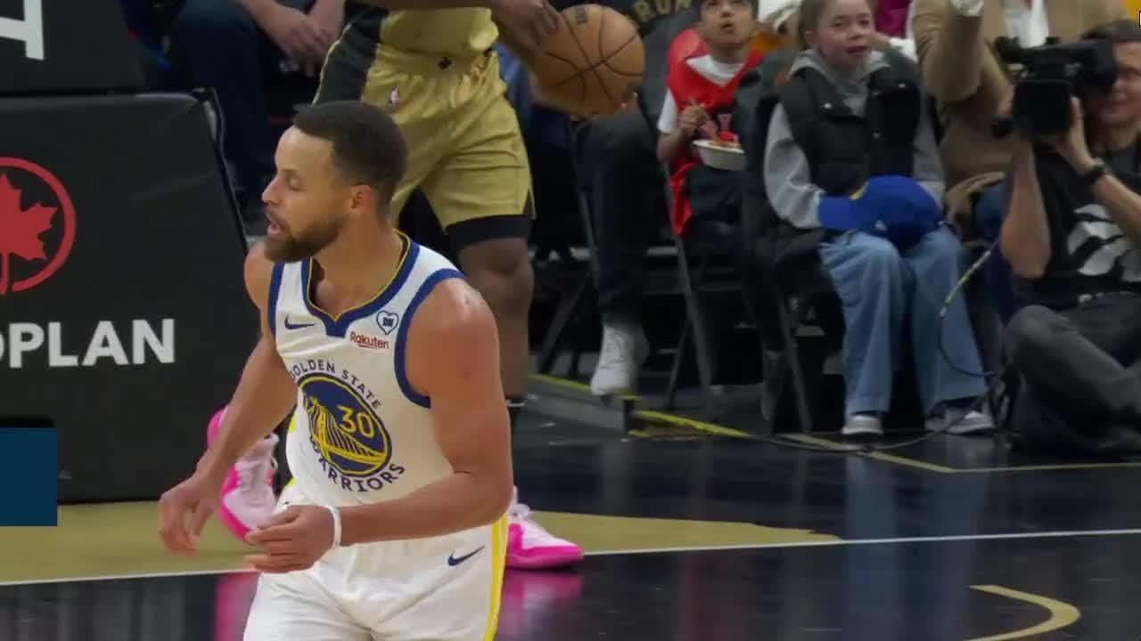 Stephen Curry nails the 3-point shot - ESPN Video