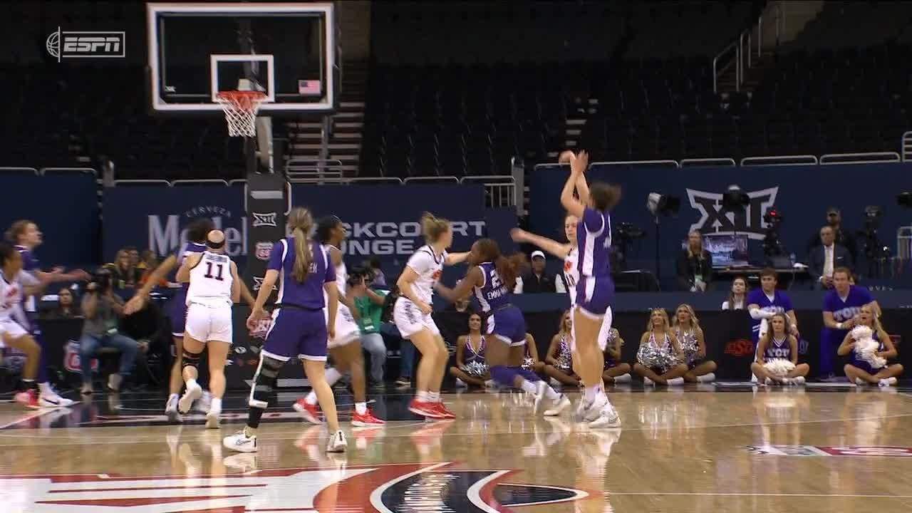 Una Jovanovic nails it from behind the arc - ESPN Video