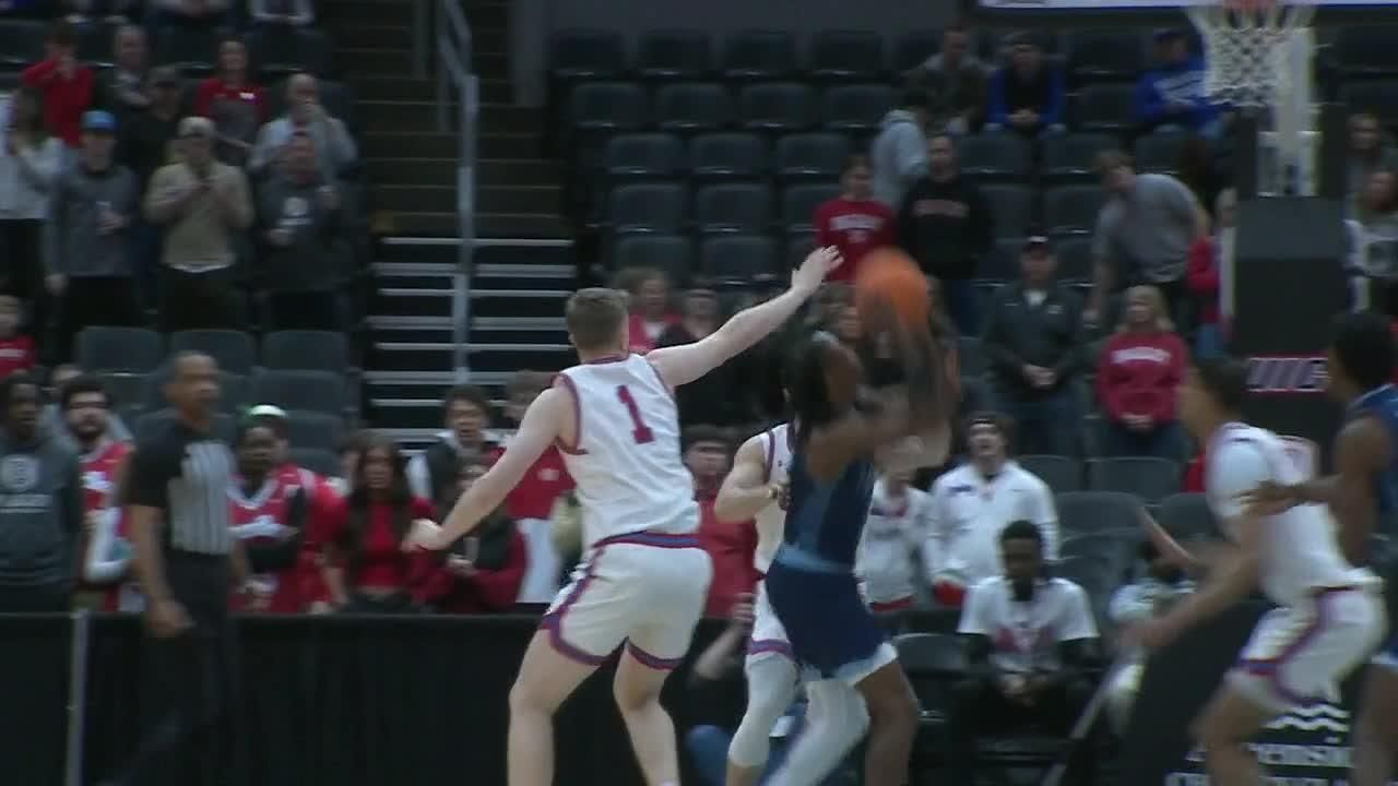 Darius Hannah elevates for the big-time stuff - ESPN Video