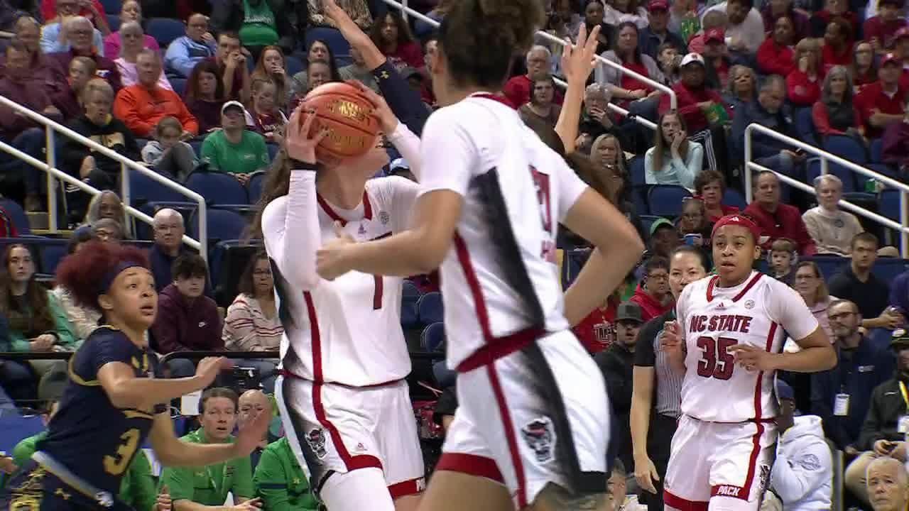 River Baldwin fights through contact for bucket - ESPN Video