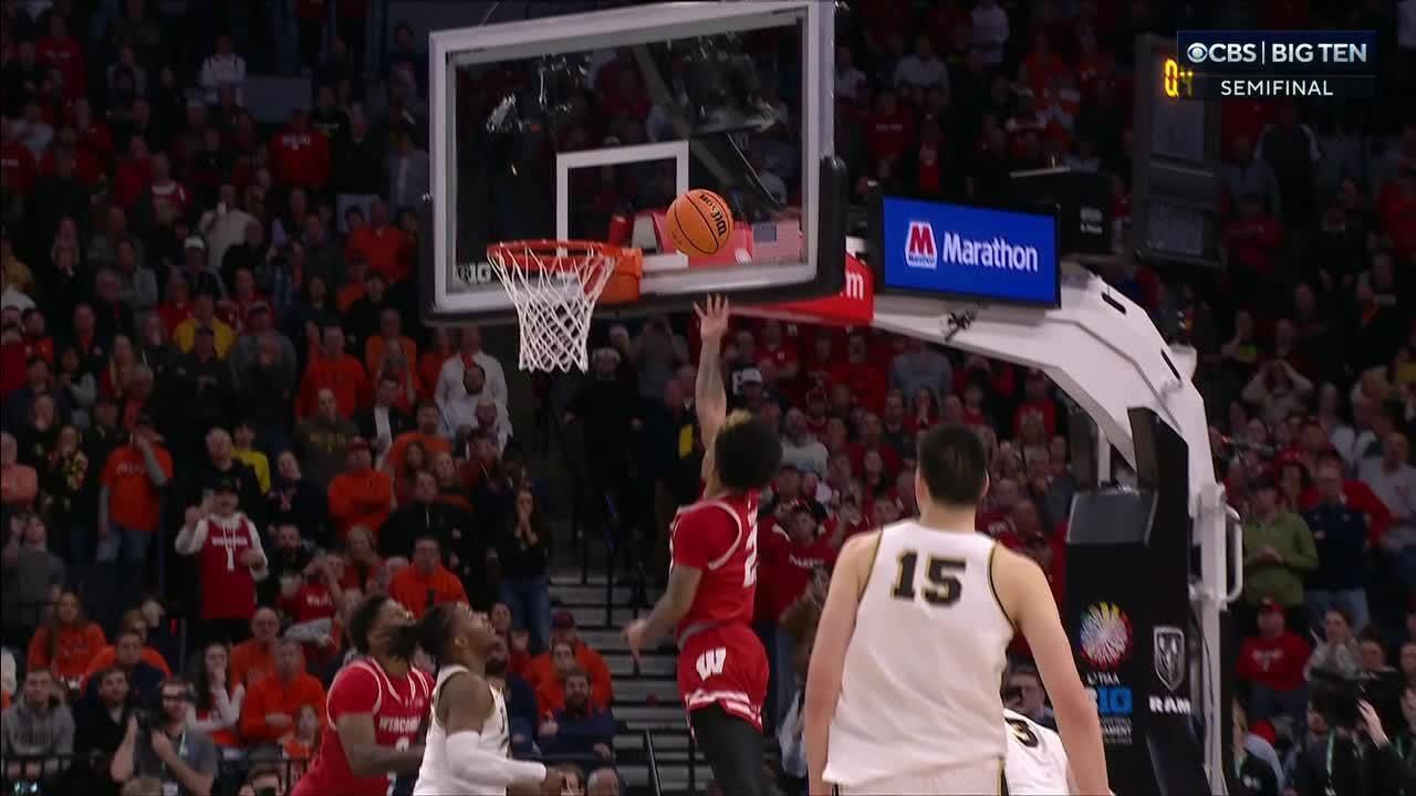 Wisconsin hits buzzer-beater to send game to OT - ESPN Video