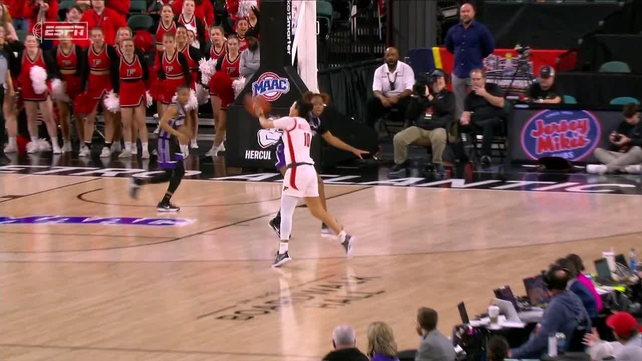 What a shot by Nicole Gallagher - ESPN Video