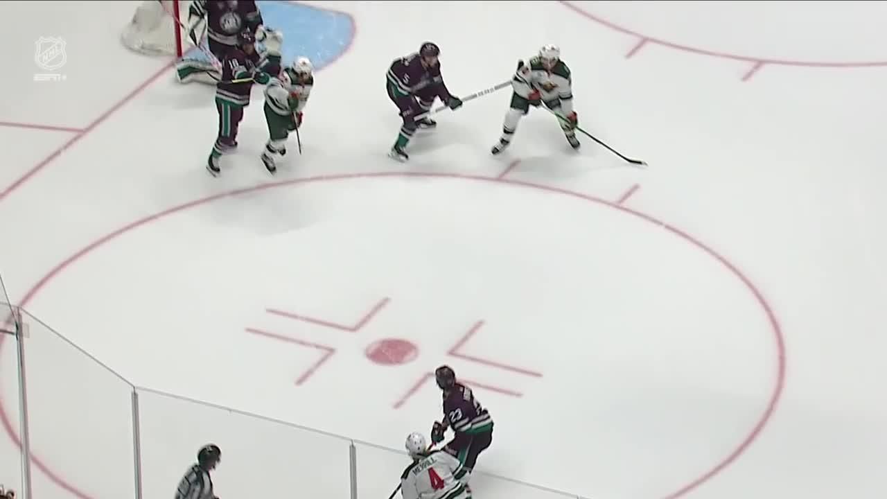 Jon Merrill doubles Wild's lead with a quick wrister - ESPN Video