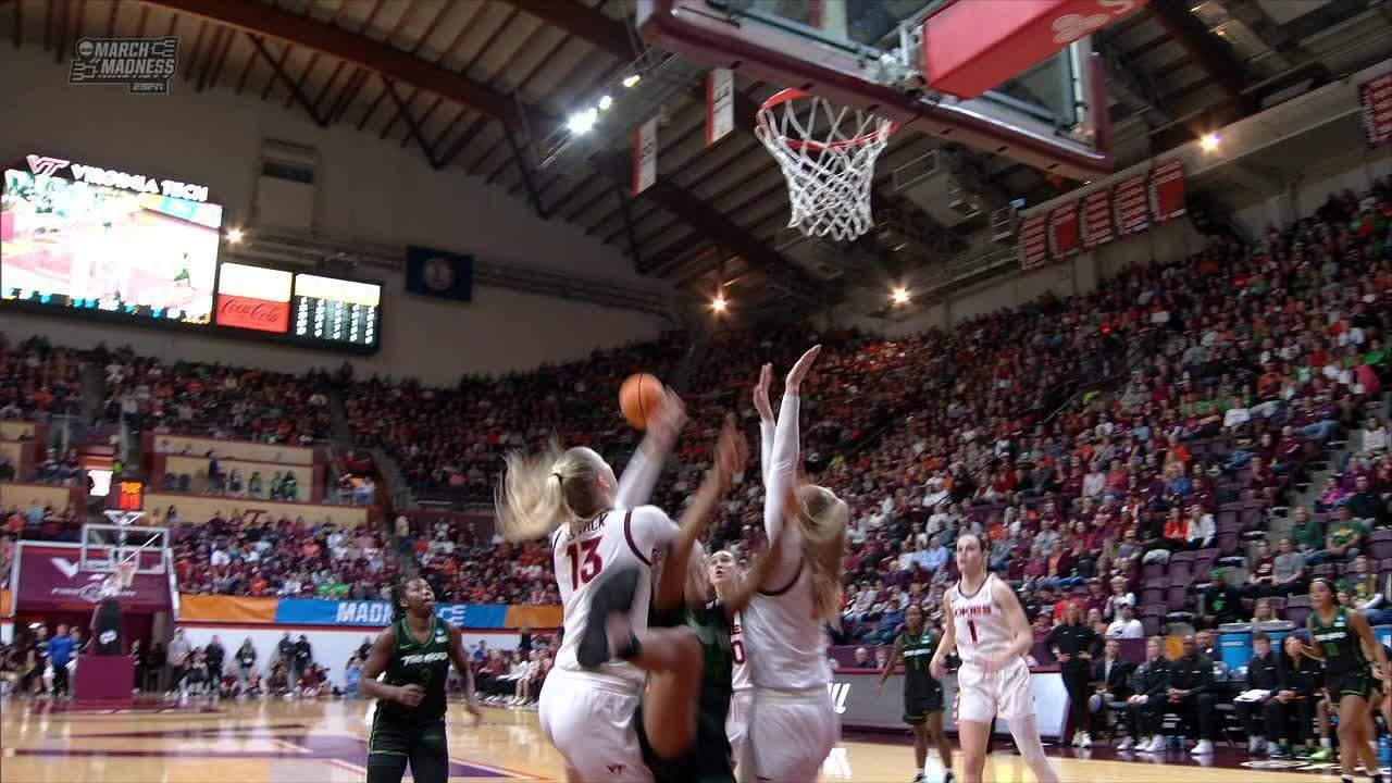 Carleigh Wenzel sends the shot away - ESPN Video