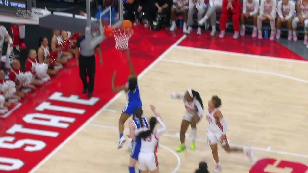 Ashlon Jackson fights through defender for and-1 - ESPN Video