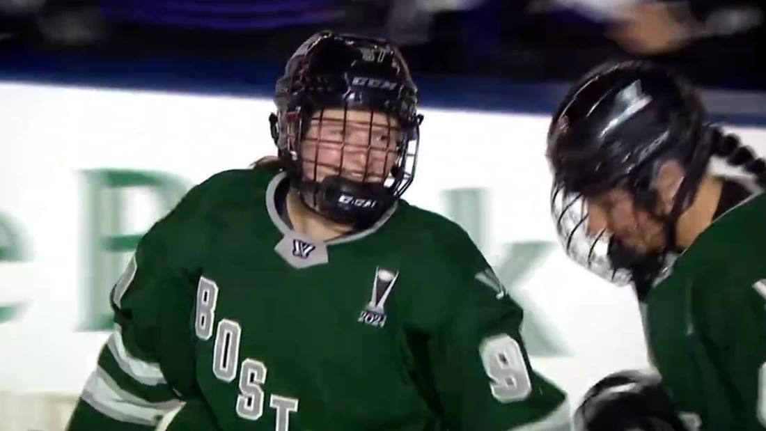 Jess Healey's goal gives Boston a late lead in Game 1 of PWHL ...