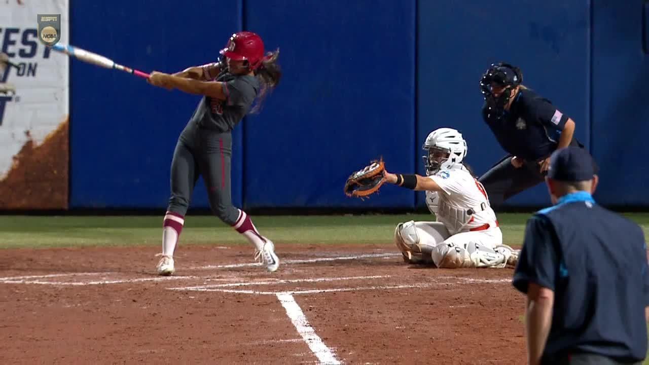 Kaitlyn Lim's solo HR extends Stanford's lead - ESPN Video