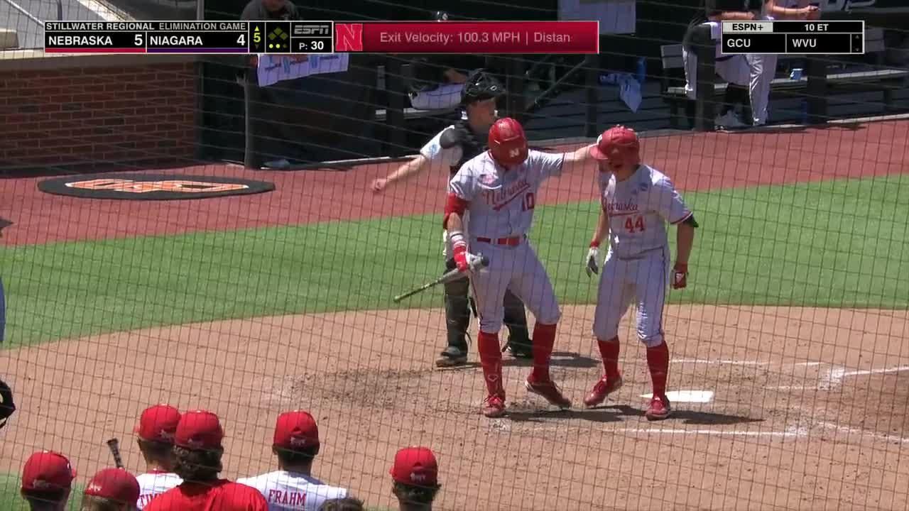 Gabe Swansen wallops a dinger vs. Purple Eagles - ESPN Video