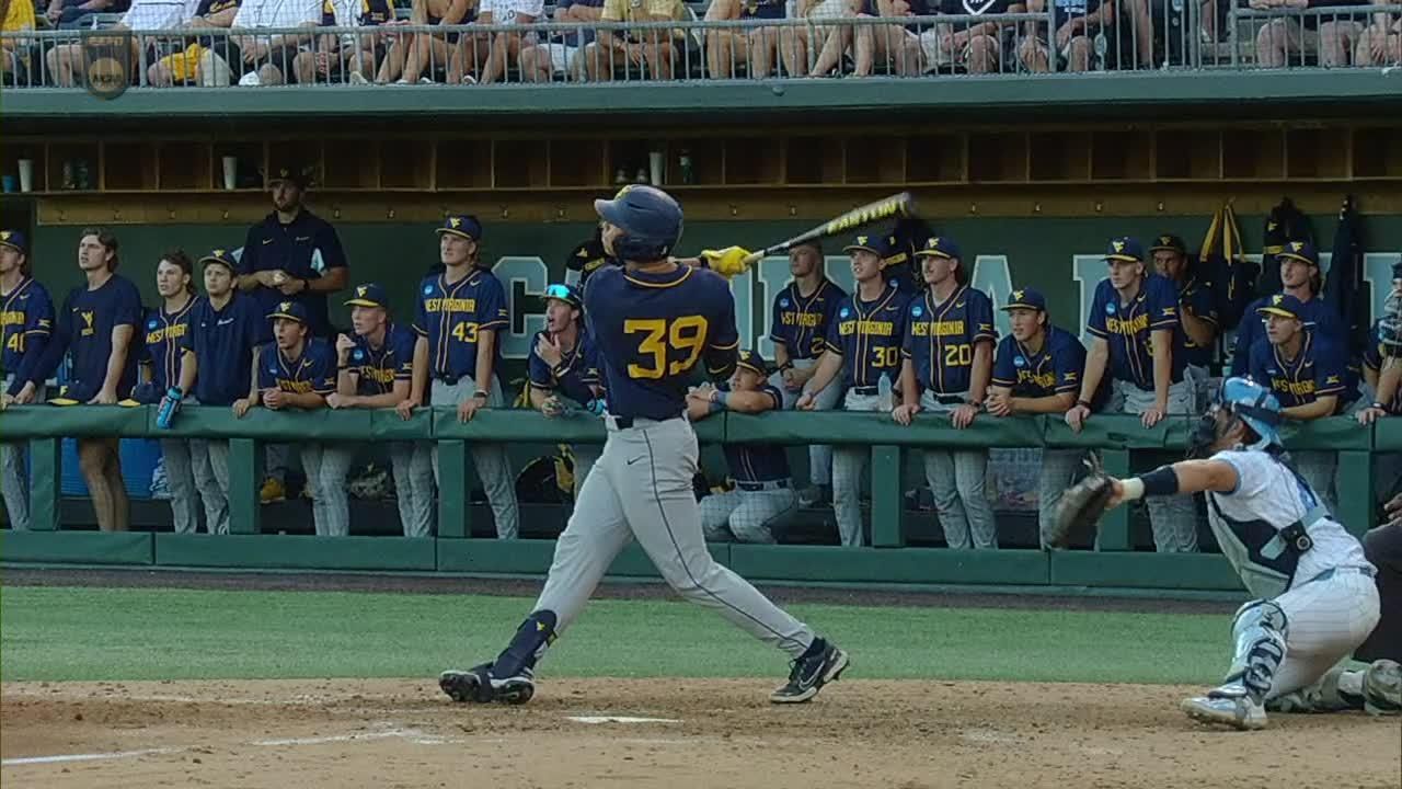 Kyle West's second HR of the game puts WVU back in front - ESPN Video
