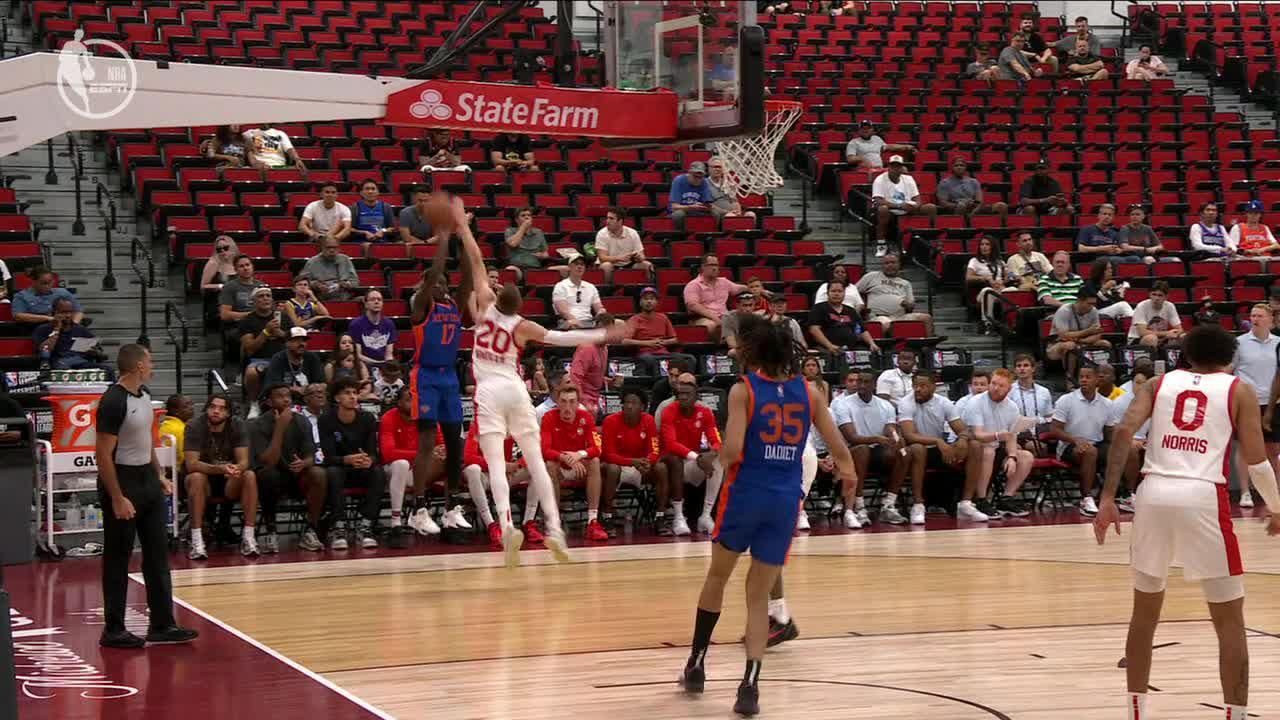Damion Baugh knocks down the 3-pointer - ESPN Video