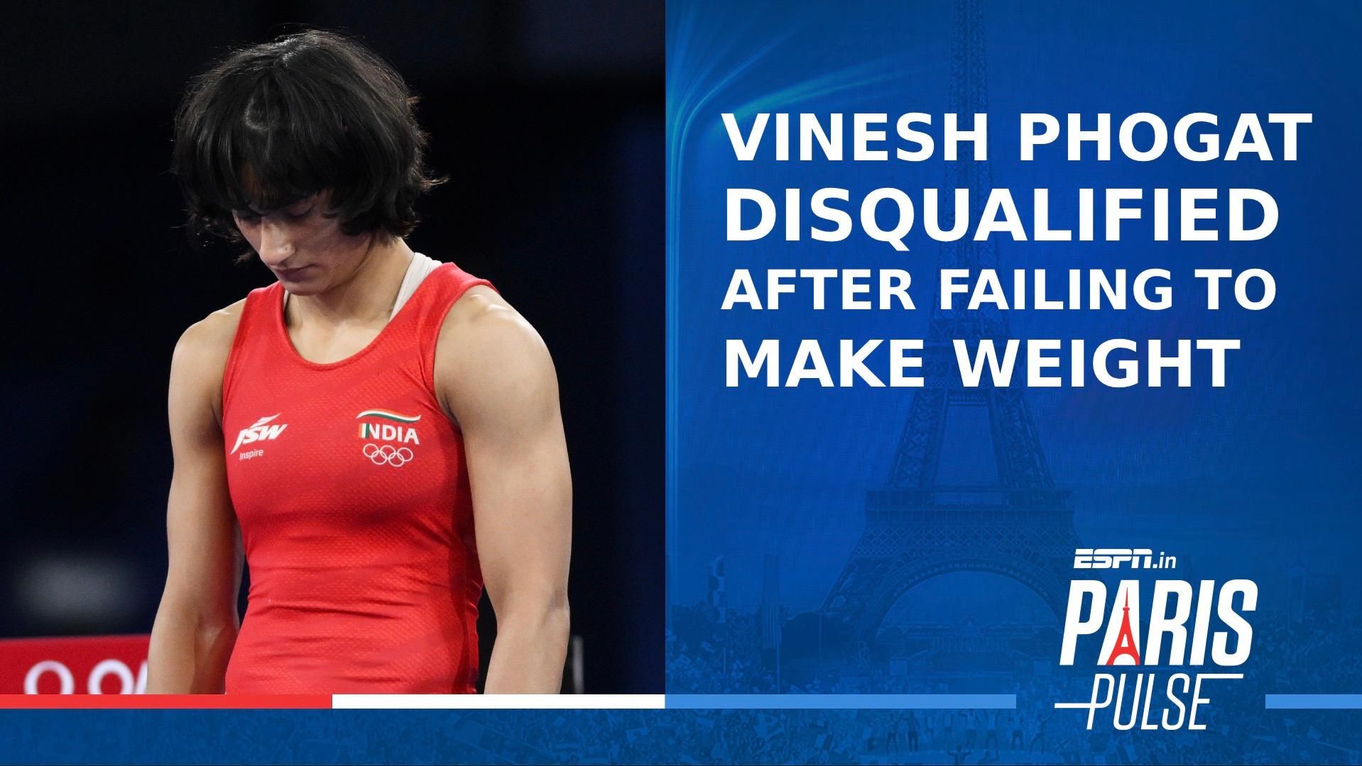 Ugra: Disqualification cannot alter what Vinesh has managed to achieve ...