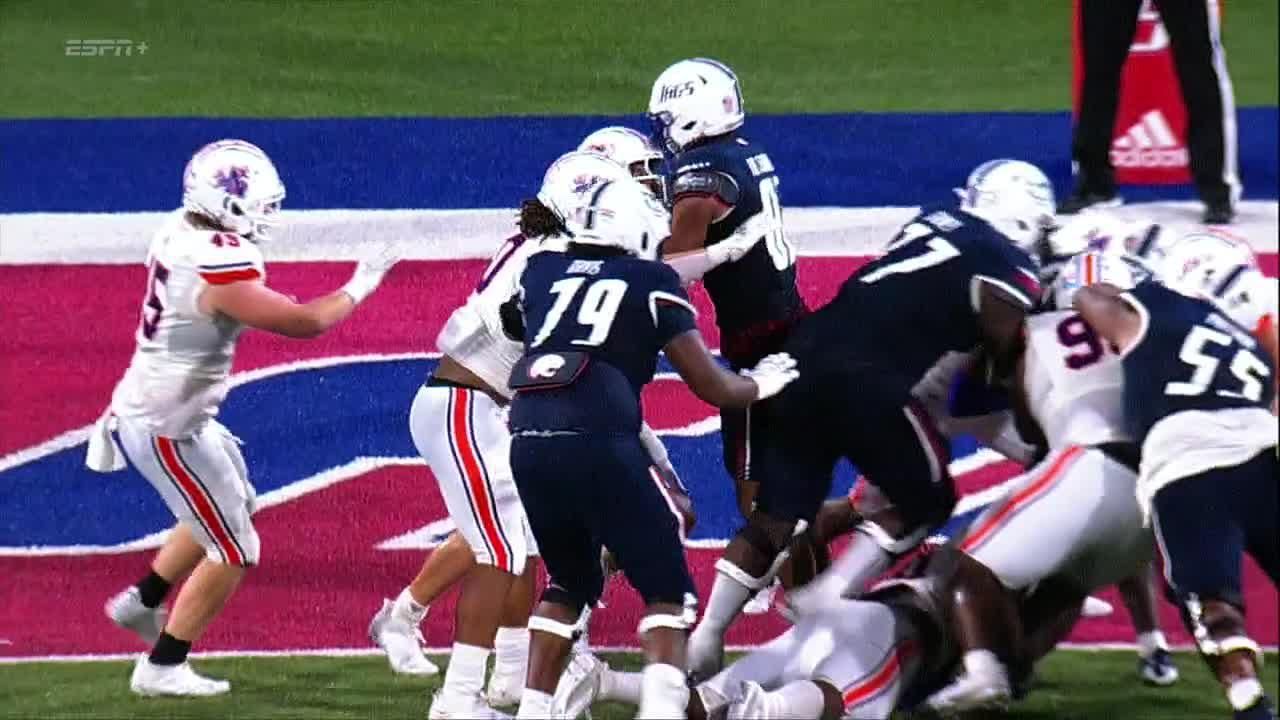Touchdown! Damarcus Thomas scores vs. Northwestern State - ESPN Video
