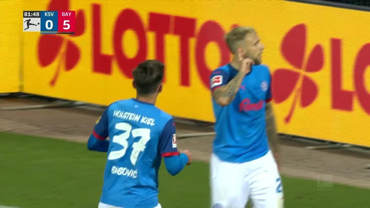 Armin Gigovic scores consolation goal for Holstein Kiel - ESPN Video
