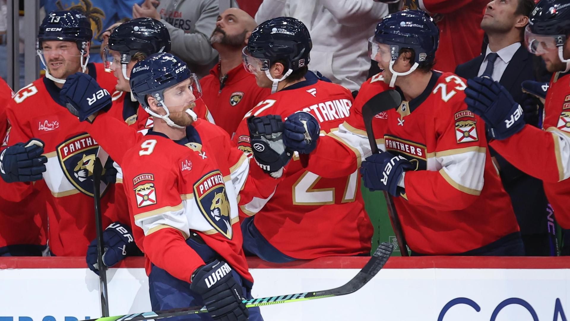 Sam Bennett nets Florida's first goal of the season - ESPN Video