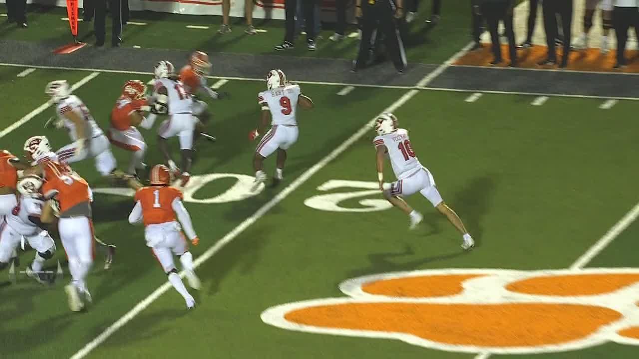 Caden Veltkamp runs for 19-yard rushing touchdown - ESPN Video