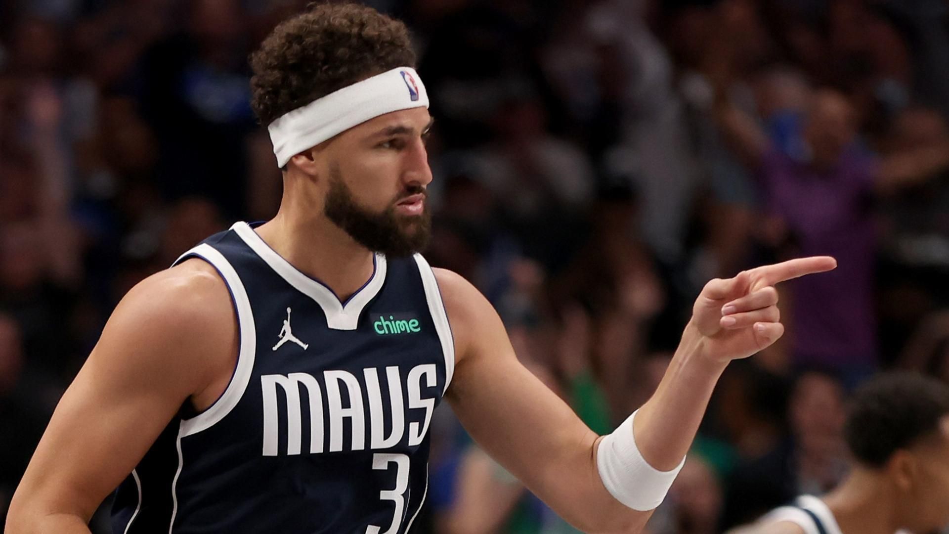 Klay Thompson makes a splash in Mavs debut with 6 treys - ESPN Video