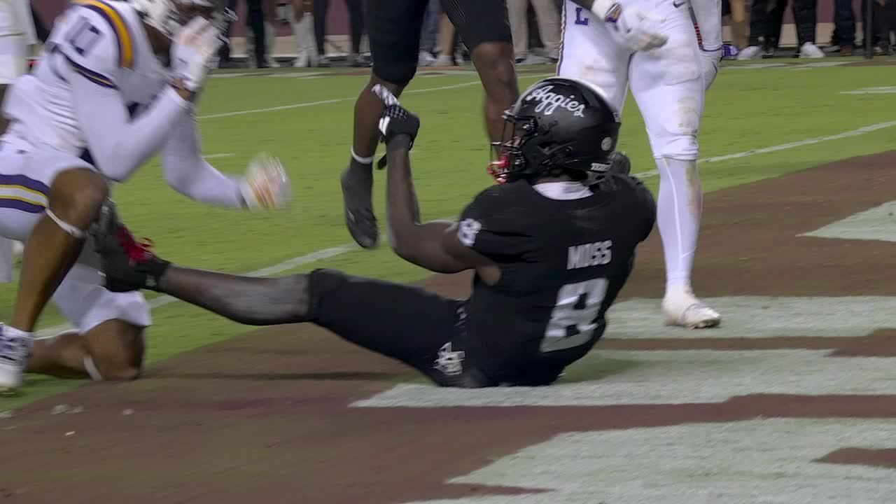 Le'Veon Moss rumbles in for his 2nd rushing TD - ESPN Video