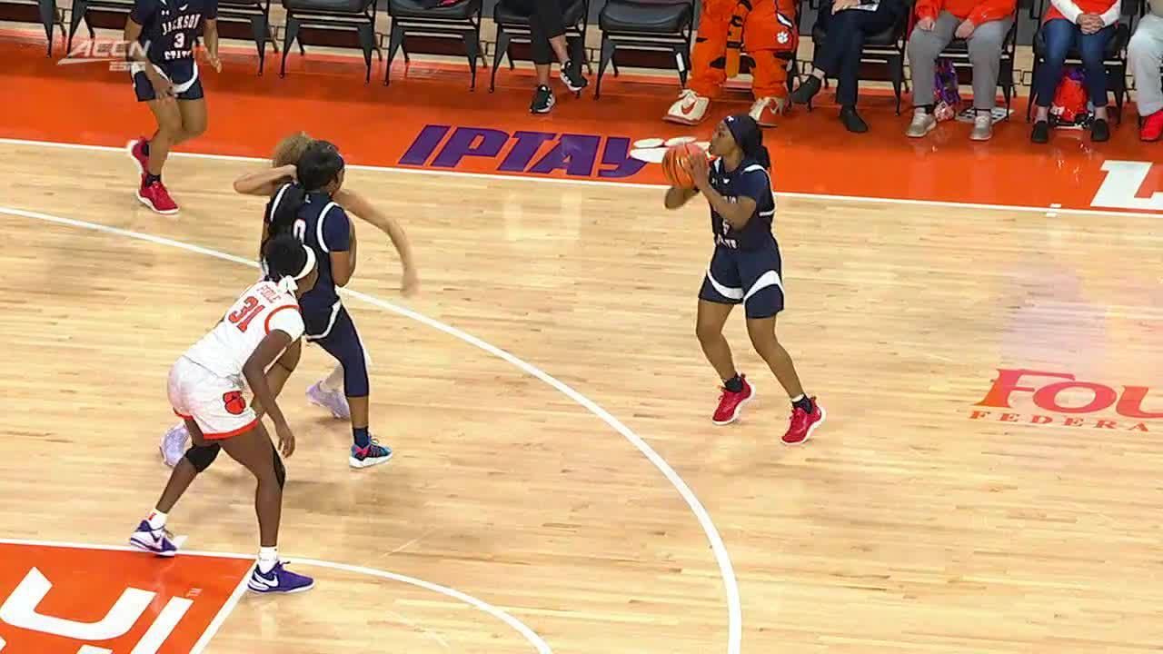 Jaileyah Cotton nails it from behind the arc - ESPN Video